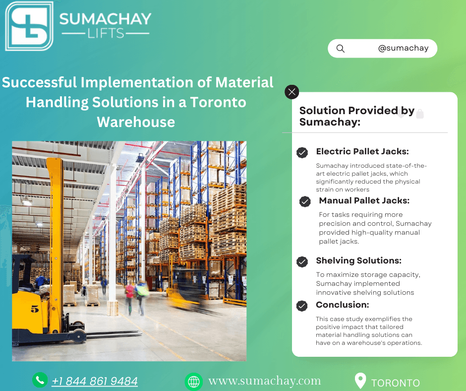 Successful Implementation of Material Handling Solutions in a Toronto – Sumachay
