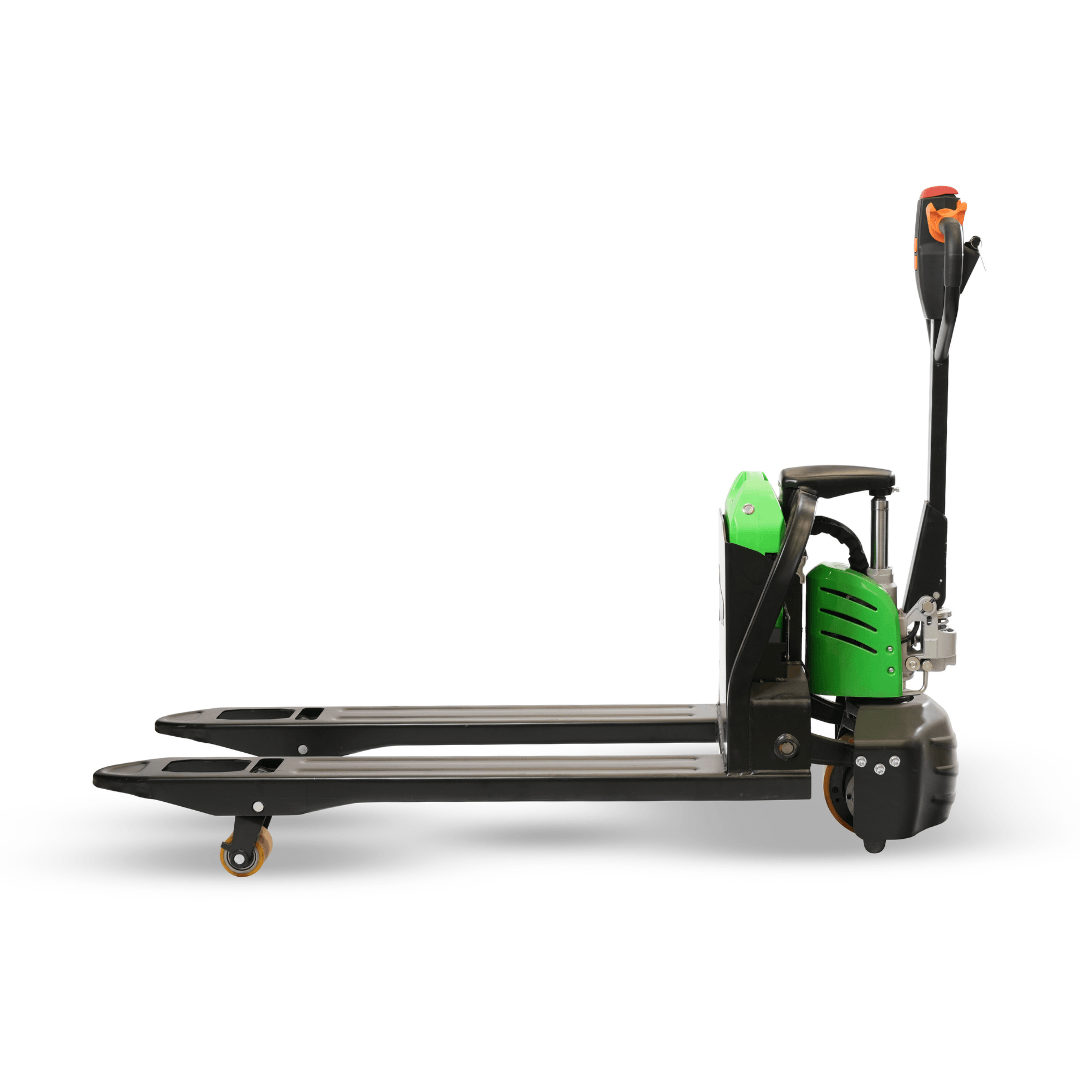 SESR15-N Electric Pallet Jack | 3300lb Capacity | Narrow Fork (21" x 47 ...