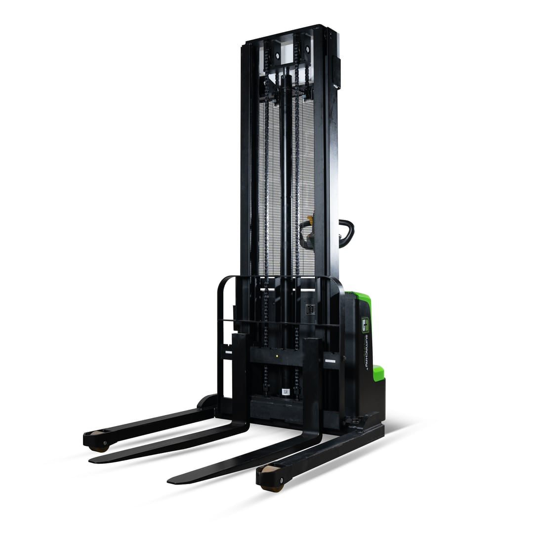 Sumachay Plus SST15+ | 3,300 lb Electric Pallet Stacker | 18-Month Warranty